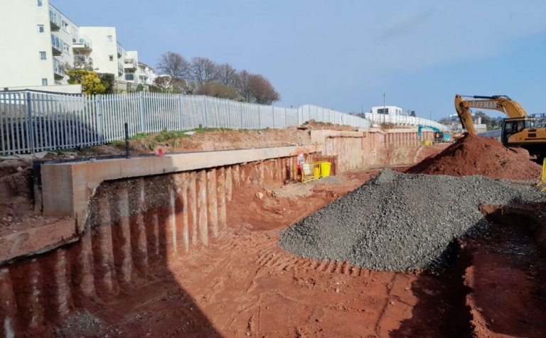 Contiguous Piled Walls | Piling Solutions | GeMech